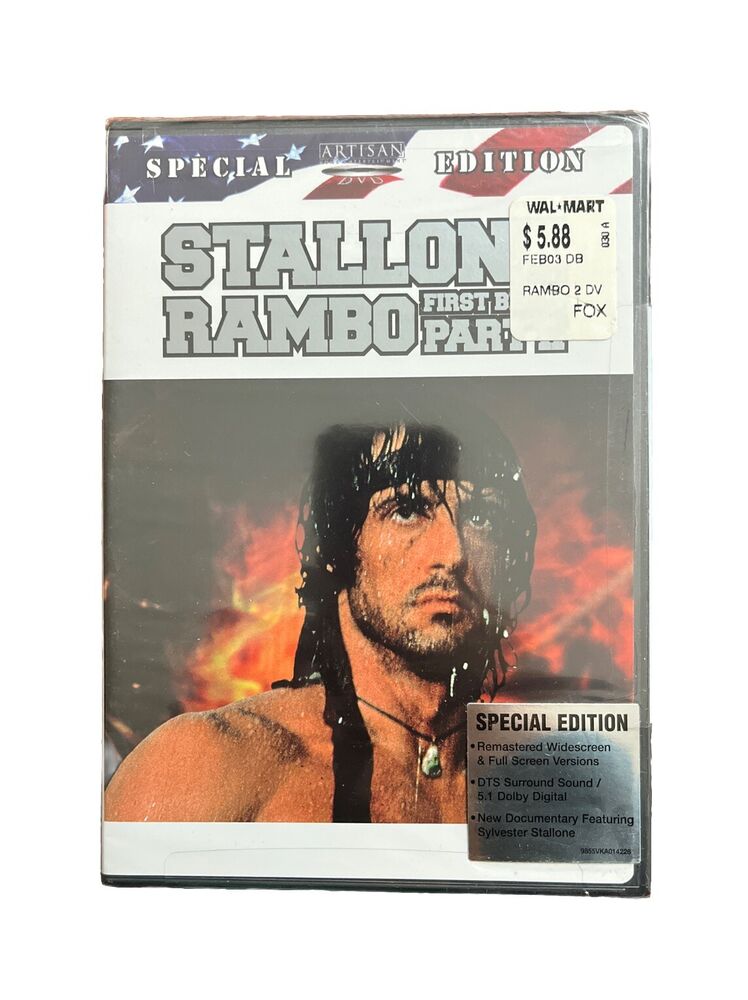 Rambo - First Blood Part II (DVD, Special Edition) – Hunt's Dungeon Store